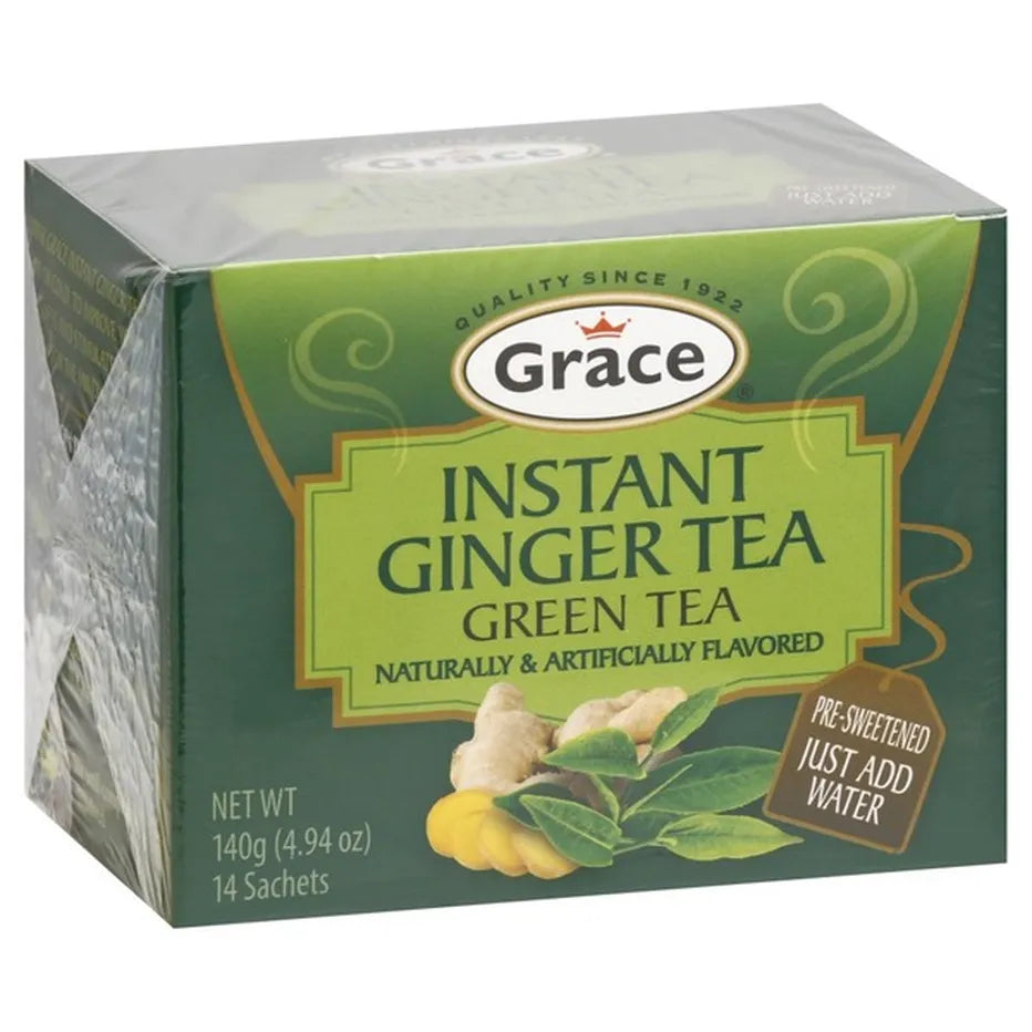 GRACE INSTANT GINGER TEA GREEN TEA – Neymarfarm