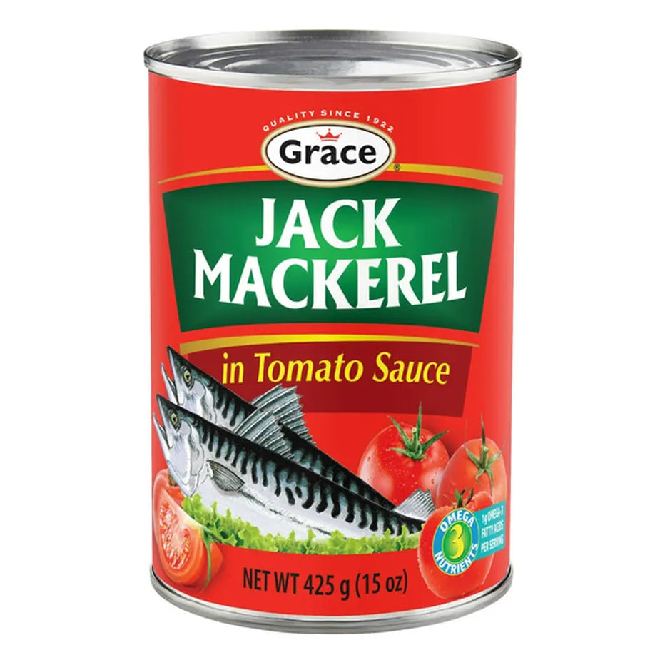 GRACE JACK MACKEREL IN TOMATO SAUCE – Neymarfarm