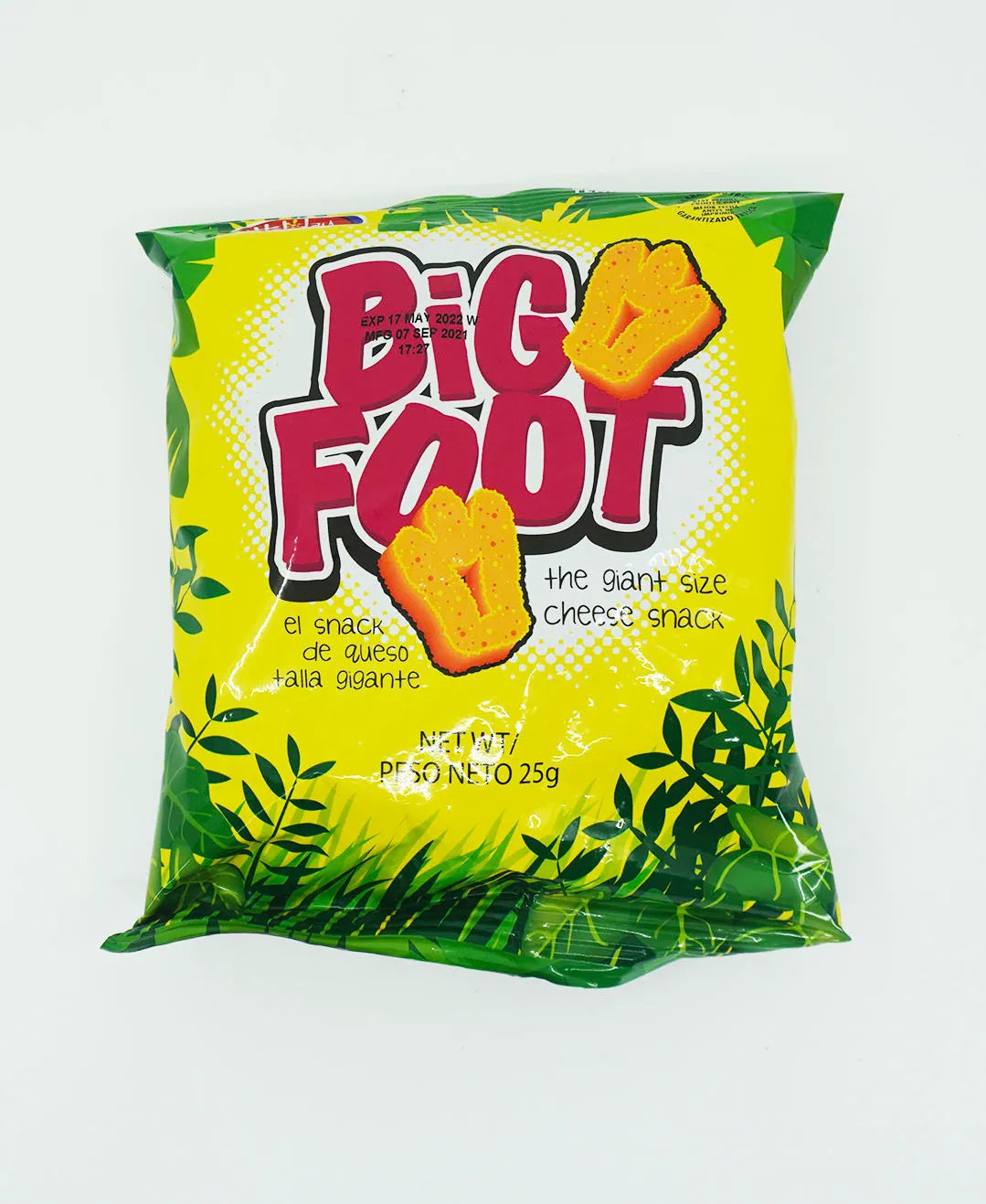 HOLIDAY BIG FOOT CHEESE FLAVOURED CORN SNACK – Neymarfarm
