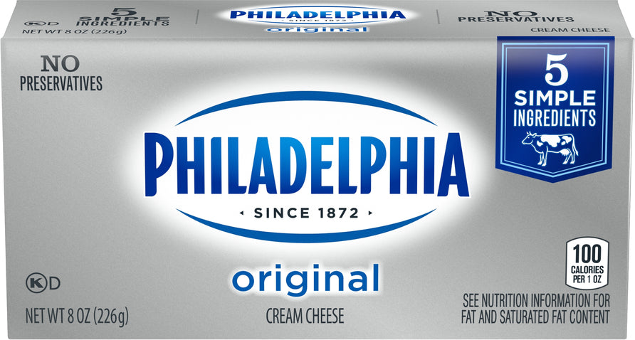 PHILADELPHIA ORIGINAL CREAM CHEESE SPREAD BAR – Neymarfarm
