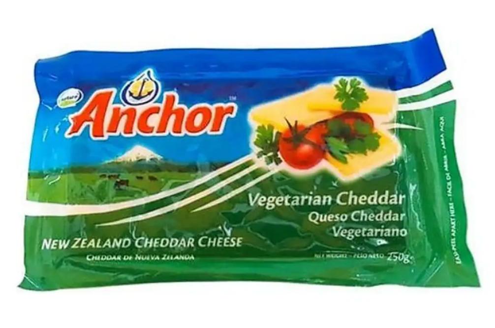 ANCHOR NEW ZEALAND VEGETARIAN CHEDDAR CHEESE – Neymarfarm