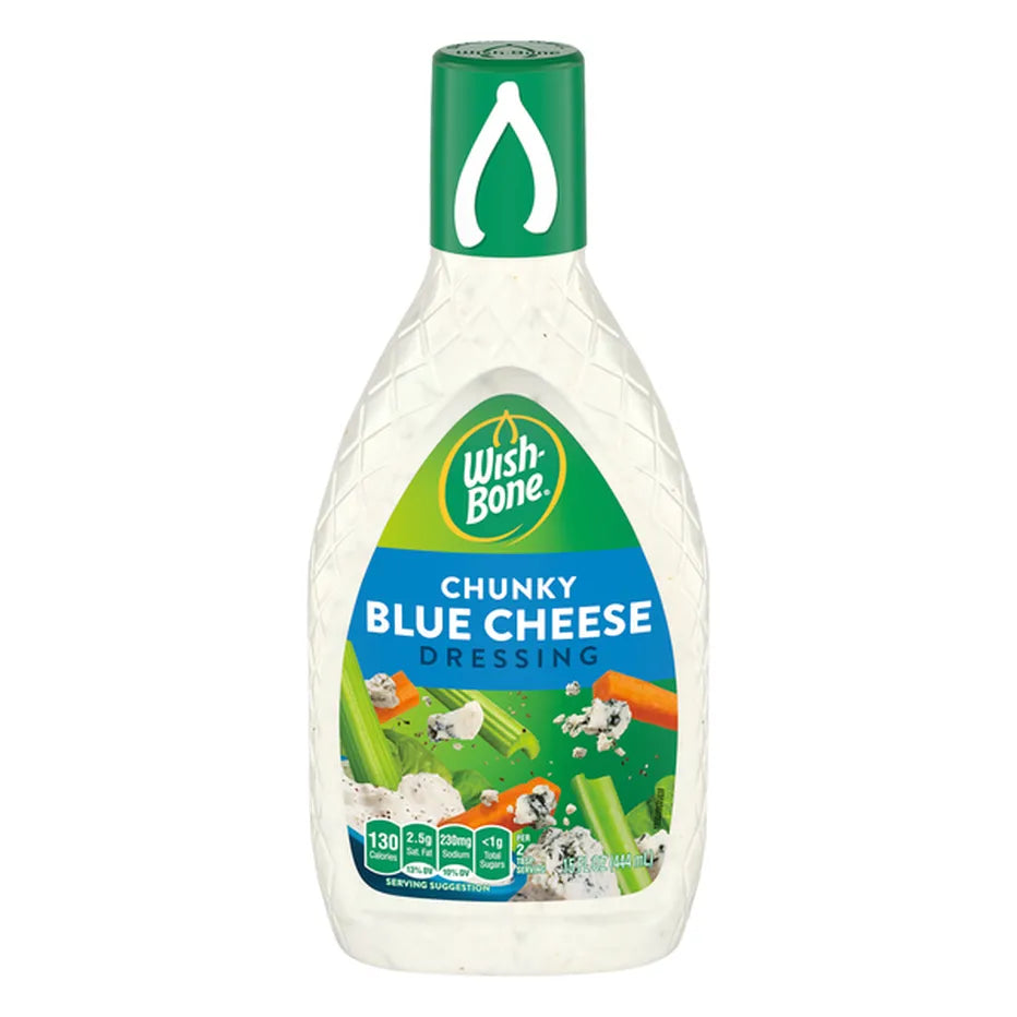 WISH-BONE CHUNKY BLUE CHEESE DRESSING – Neymarfarm